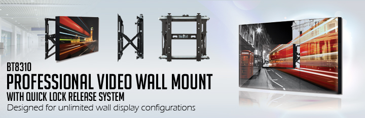 New Product - BT8310 Professional Video Wall Mount | News - B-Tech ...